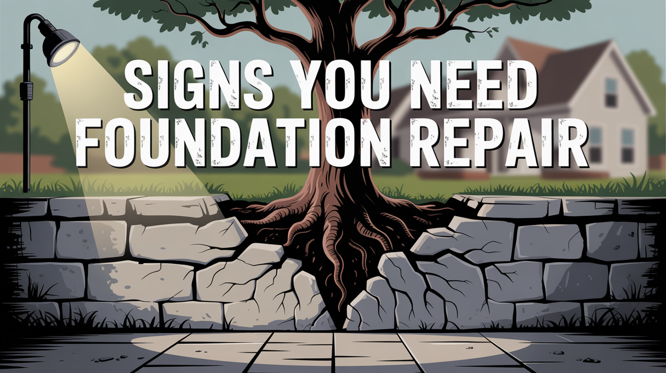 Signs You Need Foundation Repair | Unlimited Drilling & Foundations